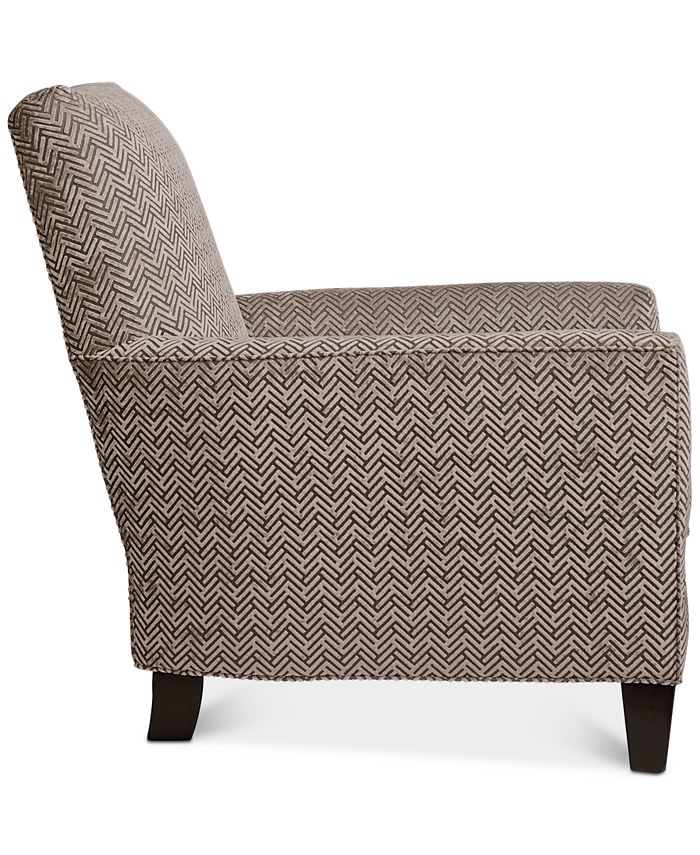 Furniture Brady Fabric Accent Chair - Macy's