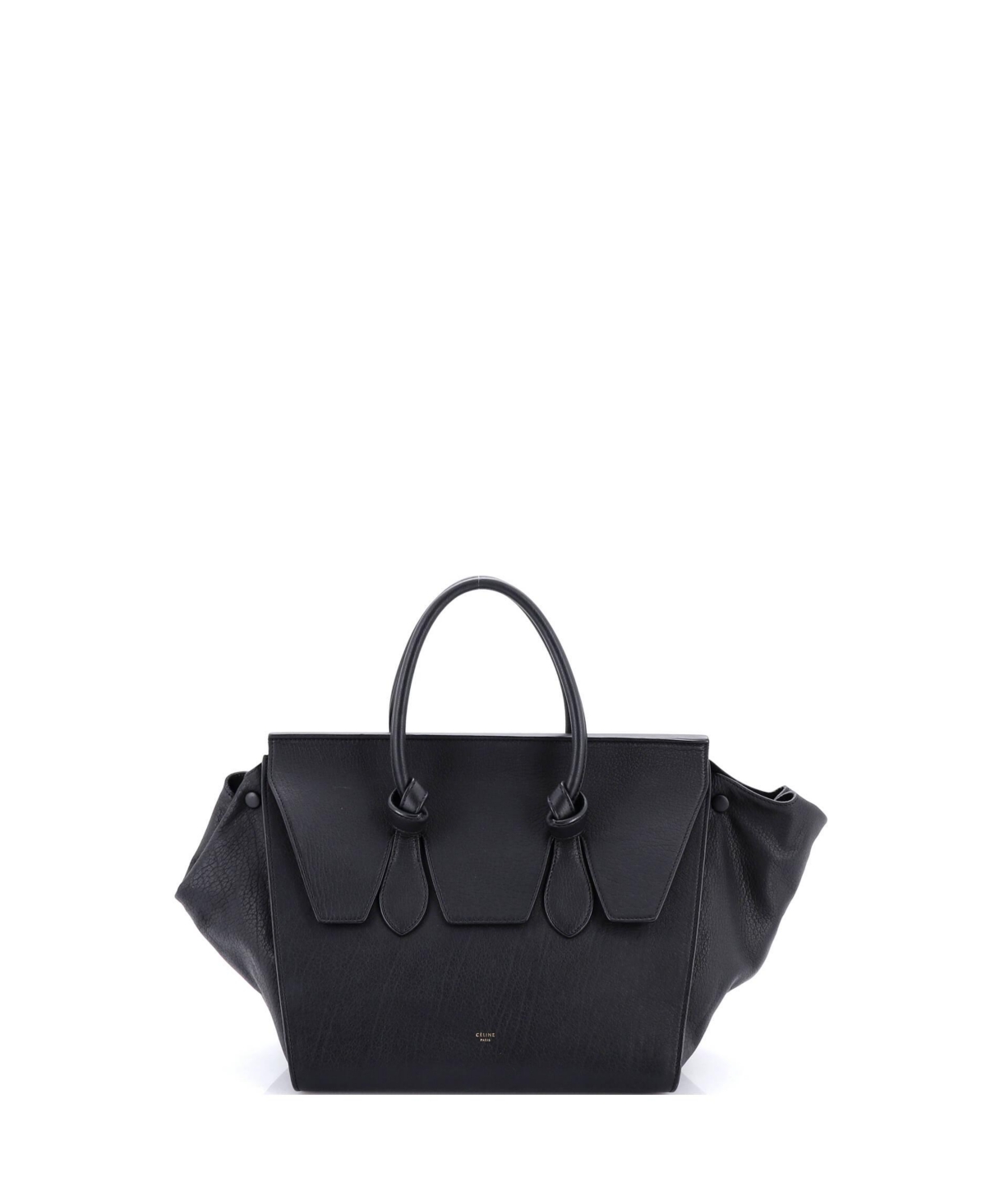 Click here for Pre-Owned Celine Small Tie Knot Tote Grainy Leathe... prices