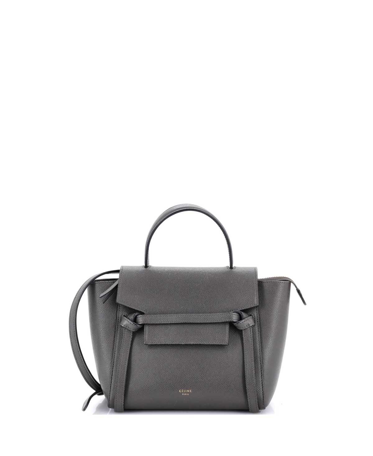 Click here for Pre-Owned Celine Nano Belt Bag Textured Leather -... prices