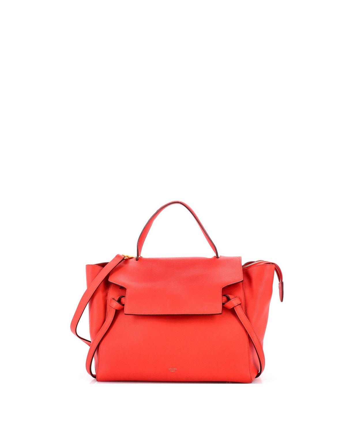 Click here for Pre-Owned Celine Mini Belt Bag Textured Leather -... prices