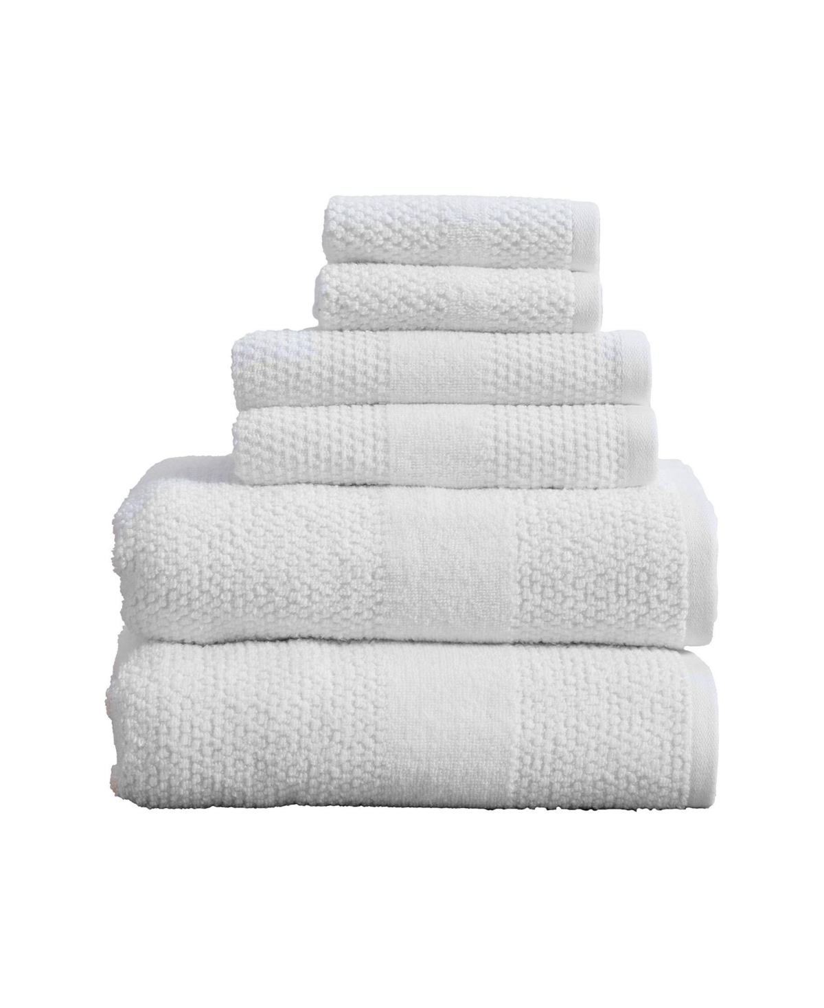Click here for Linery & Co 100 Cotton Quick Dry 6pc Towel Set - W... prices