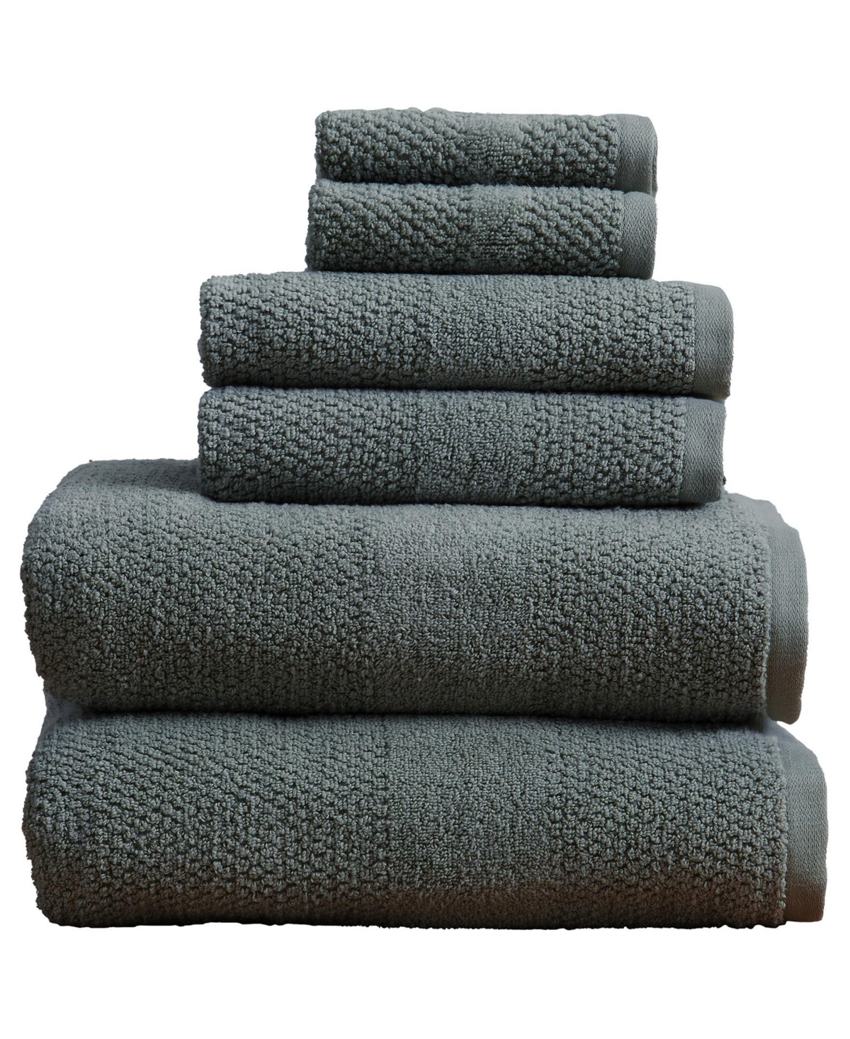 Click here for Linery & Co 100 Cotton Quick Dry 6pc Towel Set - G... prices