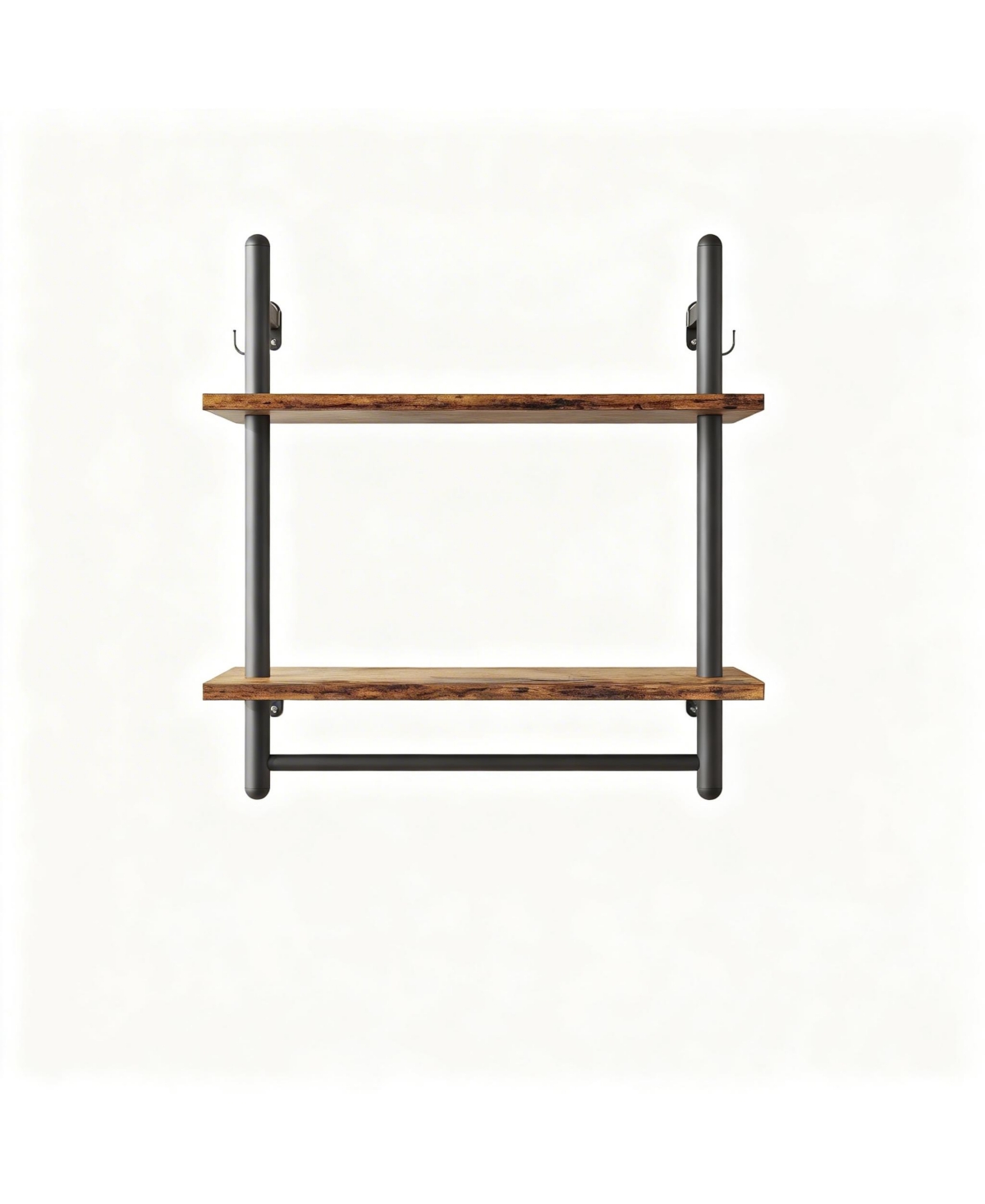 Click here for Yigii 24" Floating Wall Shelves 2 Tier Indust... prices