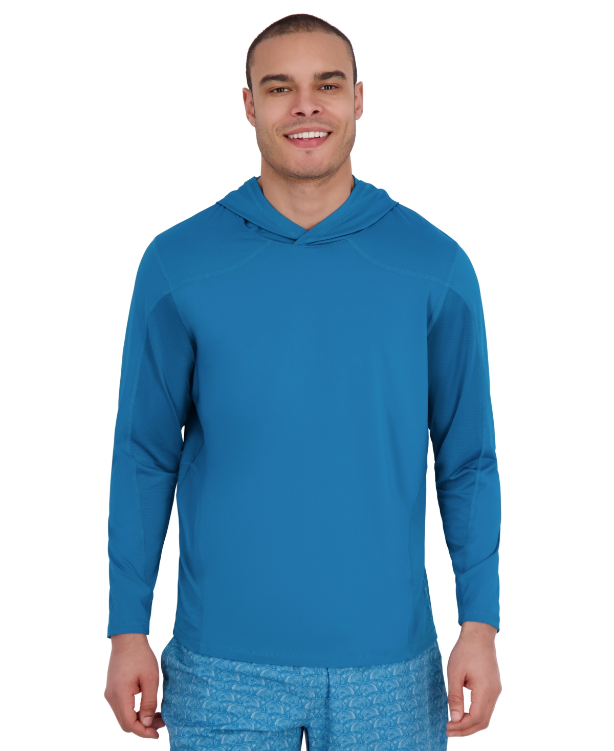 Click here for Spyder Mens Long Sleeve Textured Rashguard Swim Ho... prices