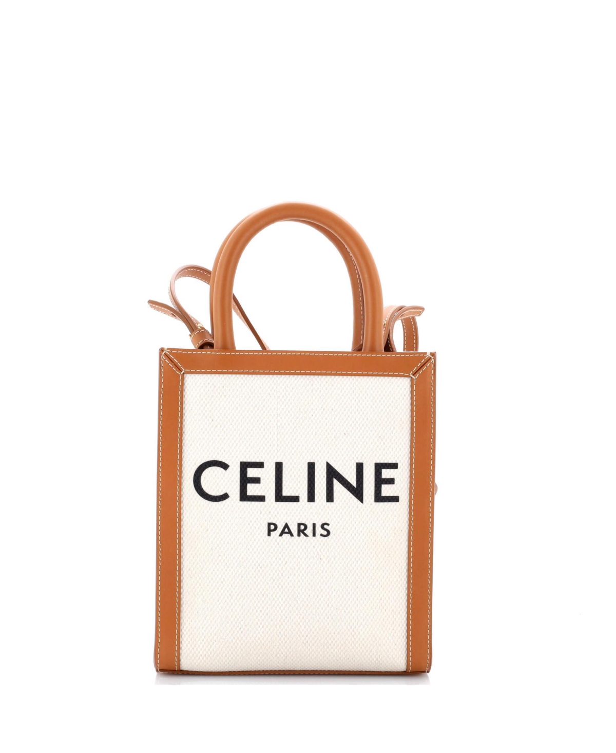 Click here for Pre-Owned Celine Mini Vertical Cabas Tote Canvas w... prices