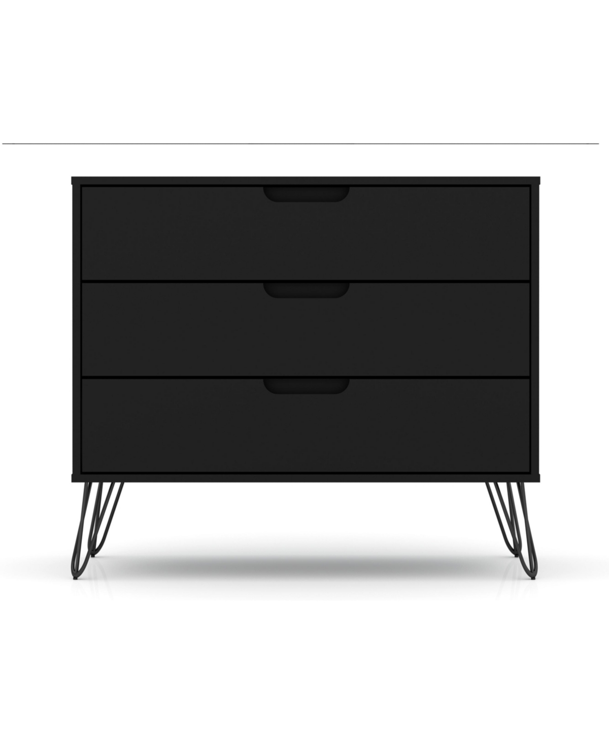 Click here for flynama Mid Century Modern 3 Drawer Dresser 35.24L... prices
