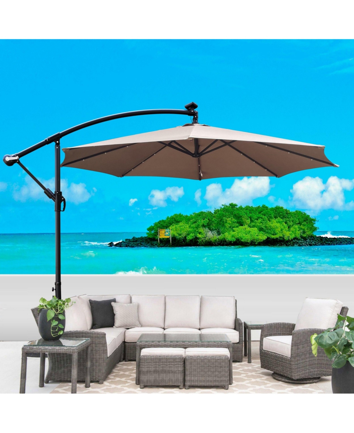 Click here for Clihome 10 Ft Solar Powered Led Waterproof Outdoor... prices