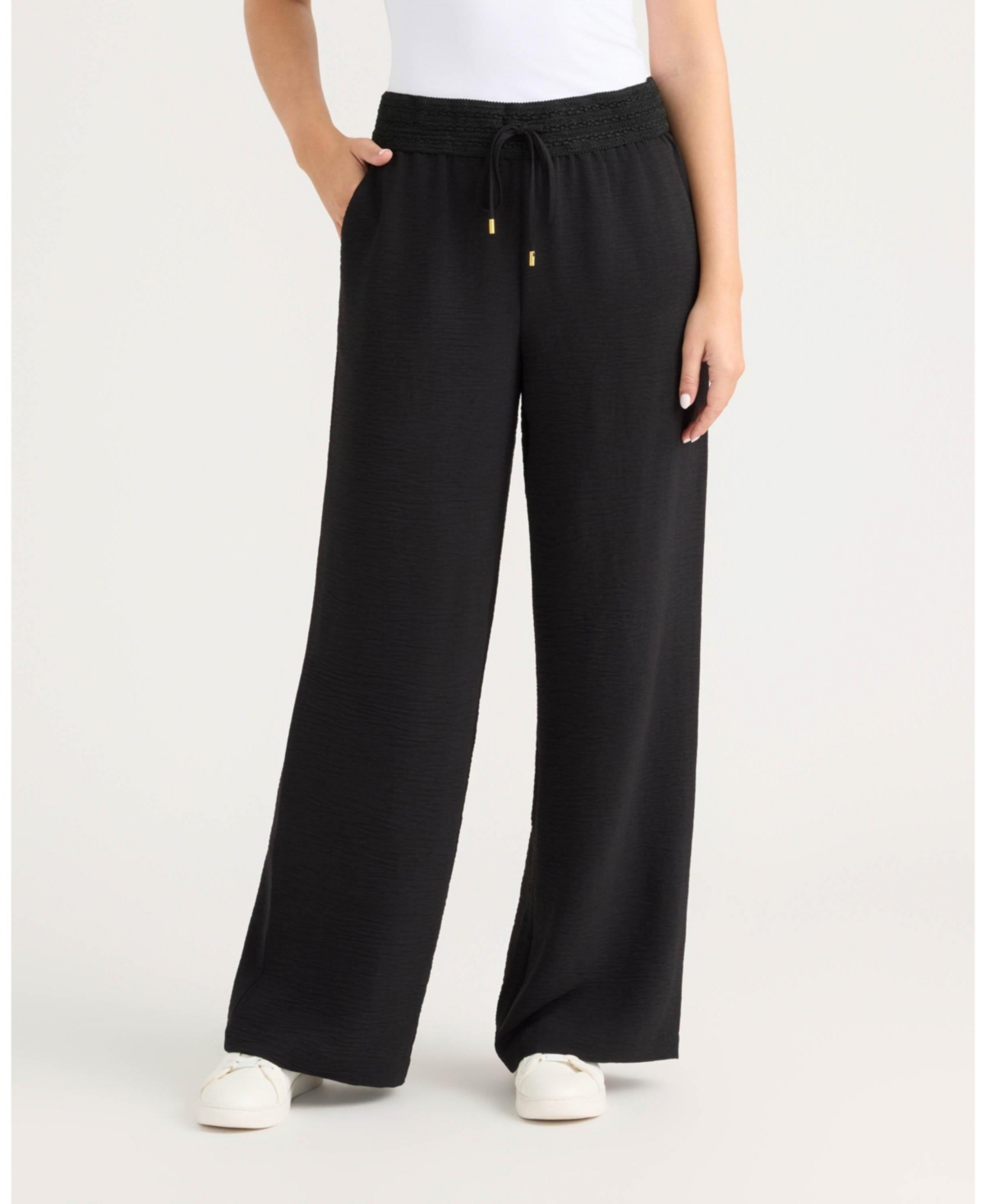 Click here for Ellen Tracy Womens Wide Leg Pant - Black prices