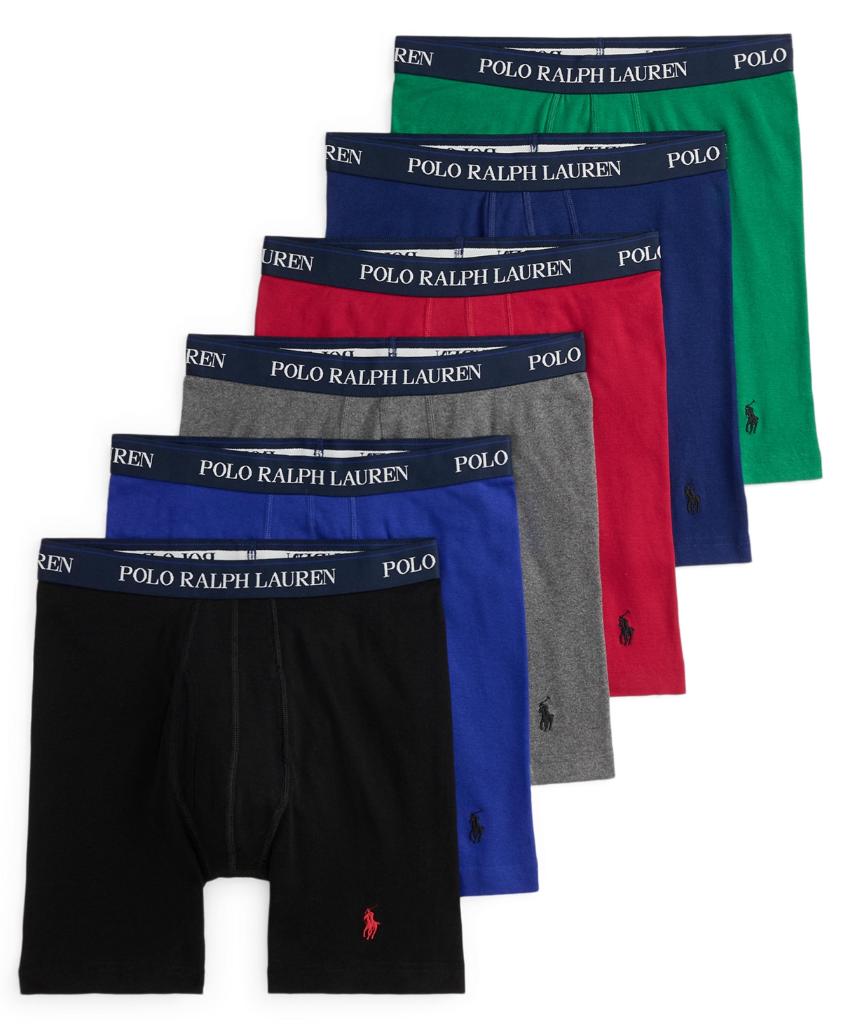 Click here for Polo Ralph Lauren Mens Classic-Fit Knit Boxer Brie... prices