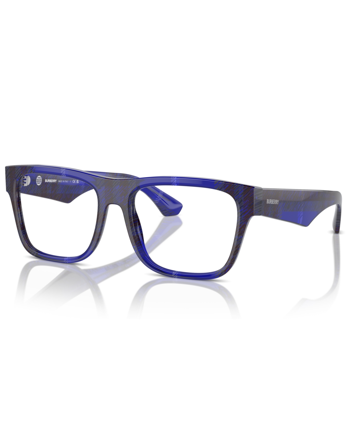Click here for Burberry Mens Square Eyeglasses  BE2411 - Blue prices