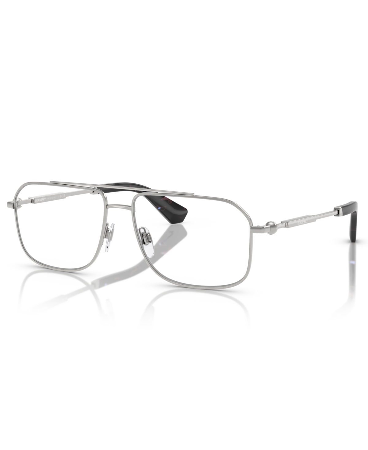 Click here for Burberry Mens Square Eyeglasses  BE1391 - Silver prices