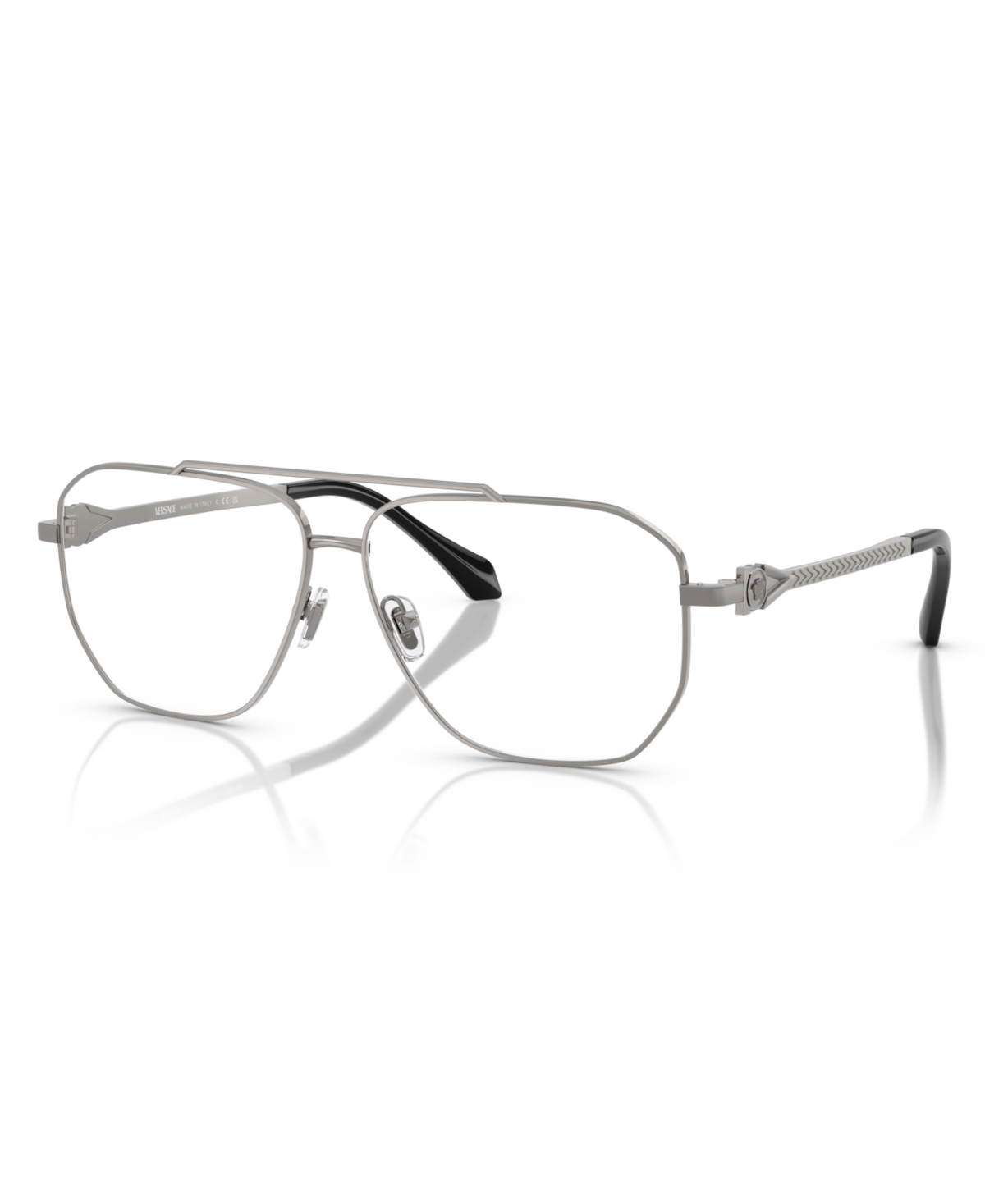 Click here for Versace Mens Square Eyeglasses  VE1307 - Gunmetal prices
