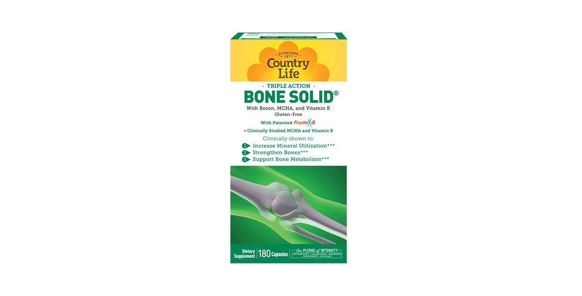 Click here for Country Life Bone Solid  180 Caps prices