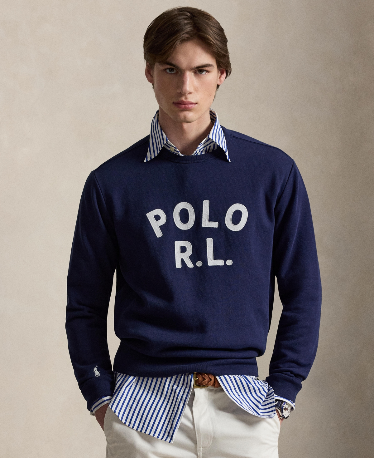 Click here for Polo Ralph Lauren Mens Classic-Fit Crewneck Sweats... prices