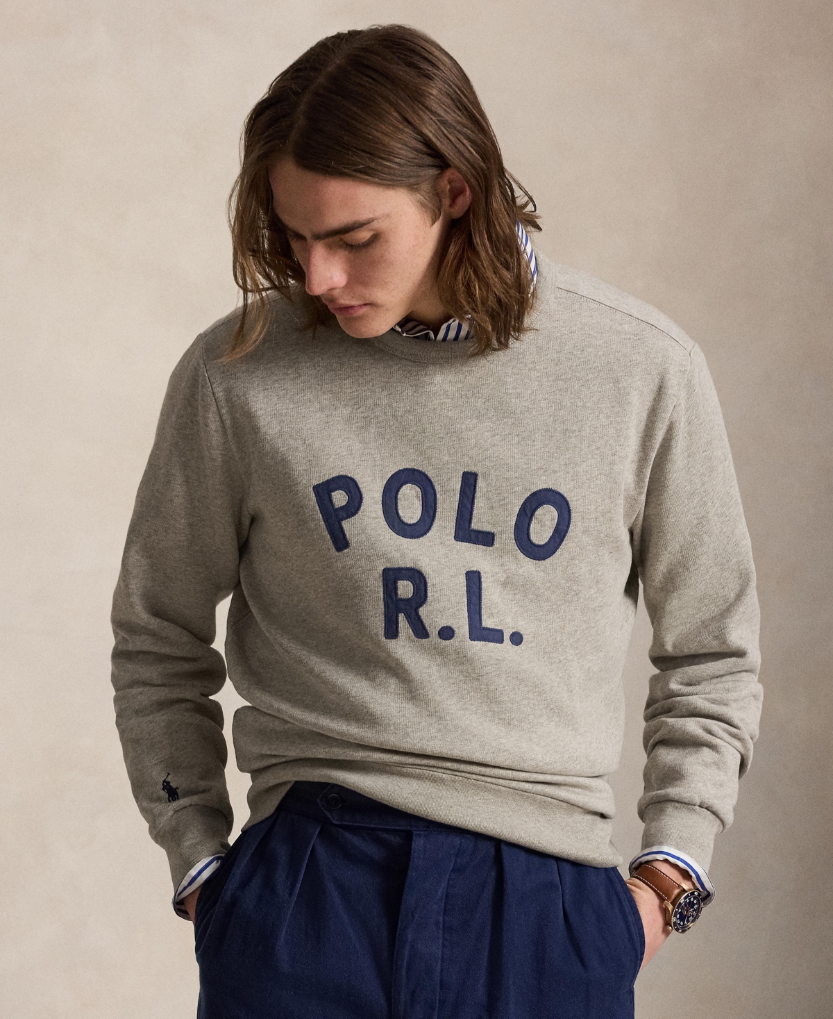 Click here for Polo Ralph Lauren Mens Classic-Fit Crewneck Sweats... prices