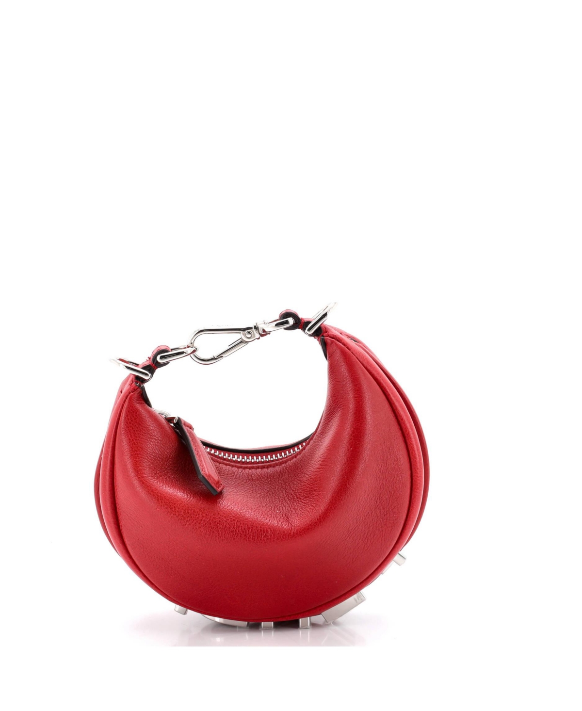 Click here for Pre-Owned Fendi Nano Fendigraphy Bag Leather - Red prices