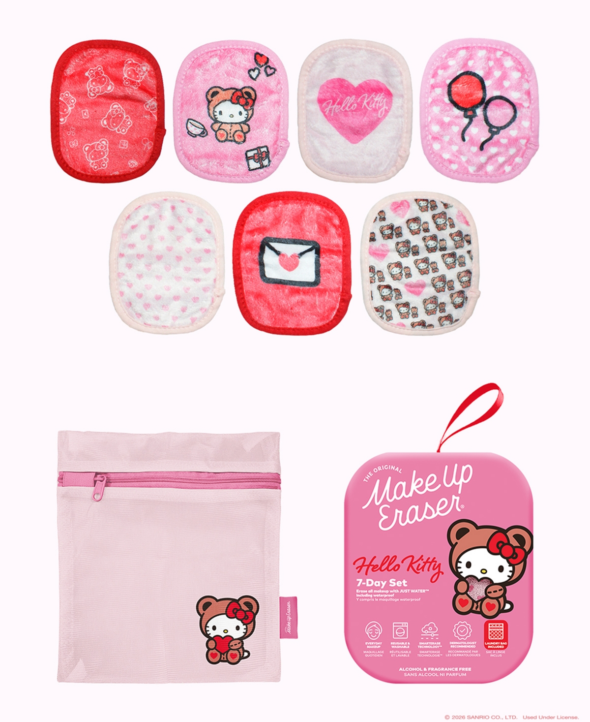Click here for MakeUp Eraser 8-Pc. Hello Kitty Cutie Pie Reusable... prices