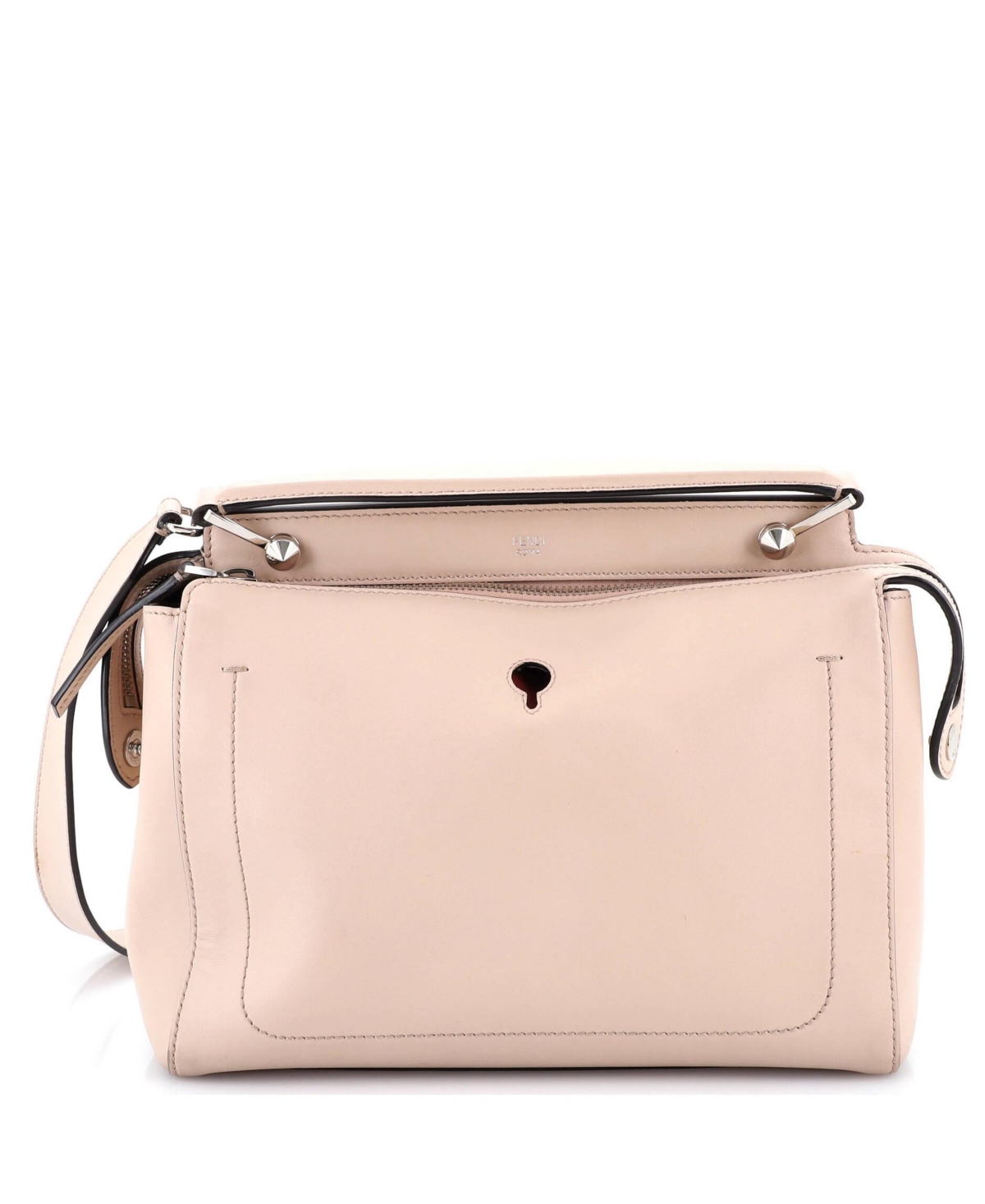 Click here for Pre-Owned Fendi Medium DotCom Convertible Satchel... prices