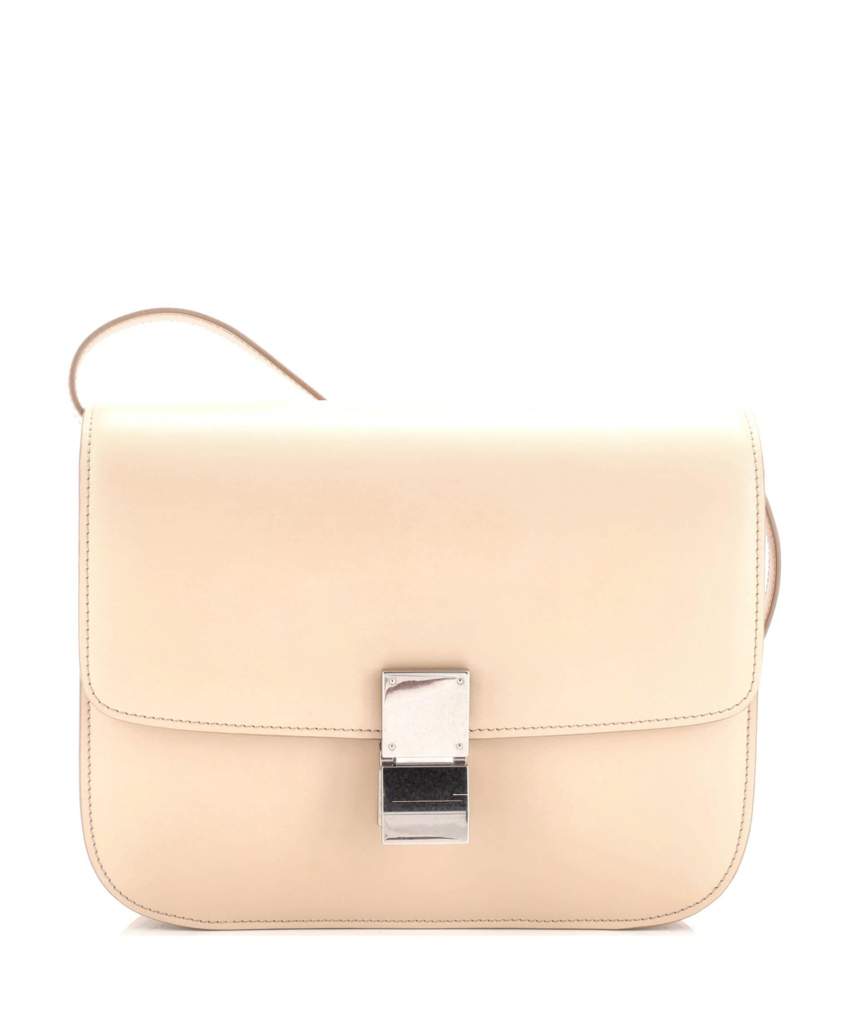 Click here for Pre-Owned Celine Medium Classic Box Bag Smooth Lea... prices