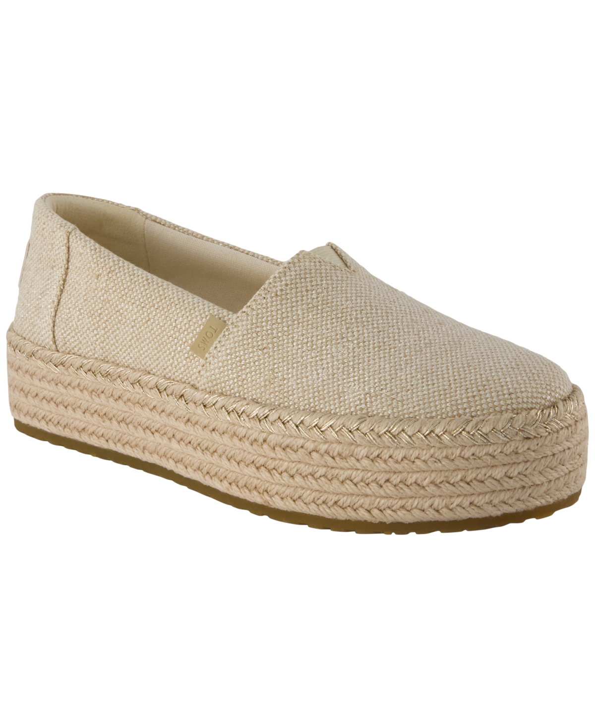 Click here for Toms Womens Valencia Platform Espadrille Slip-On S... prices