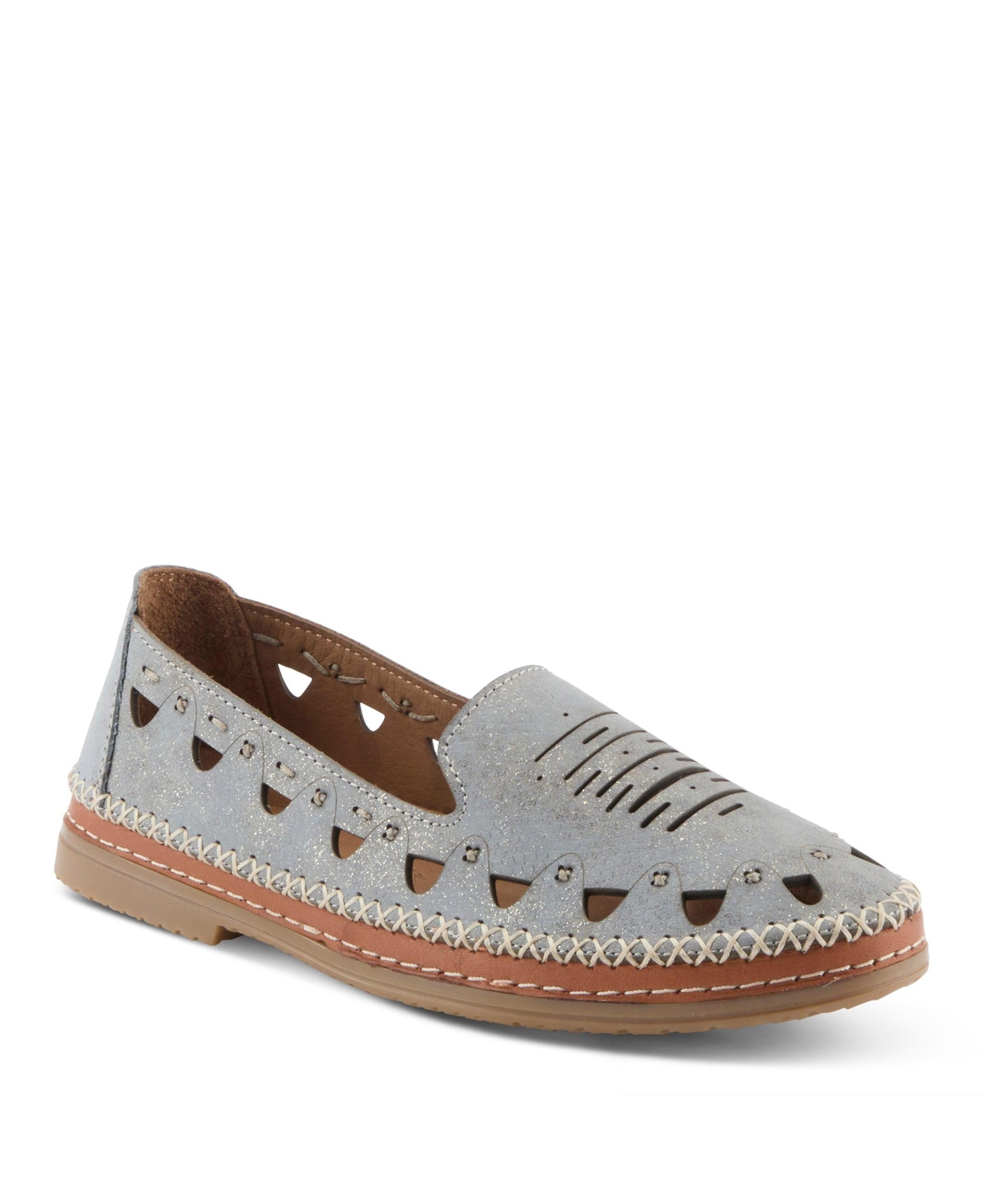 Click here for Spring Step Anoura Women s Leather Slip-on with La... prices