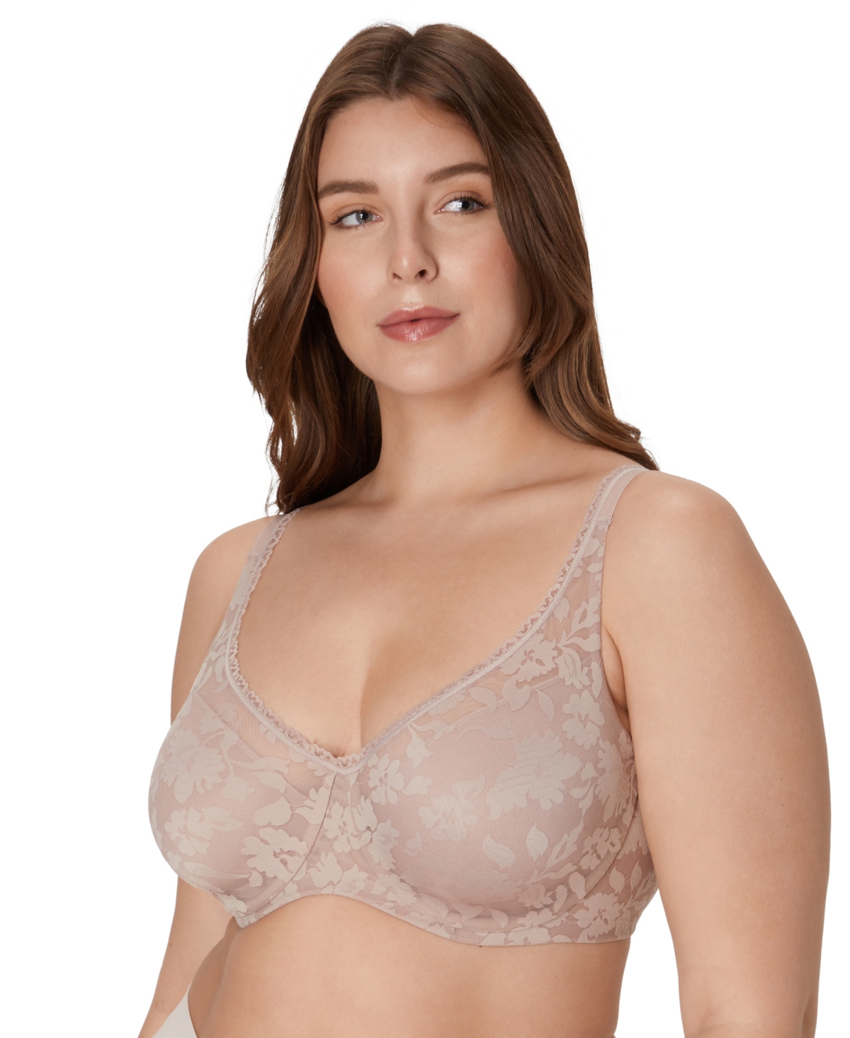 Click here for Bali Passion for Comfort Smooth Lace Underwire Bra... prices