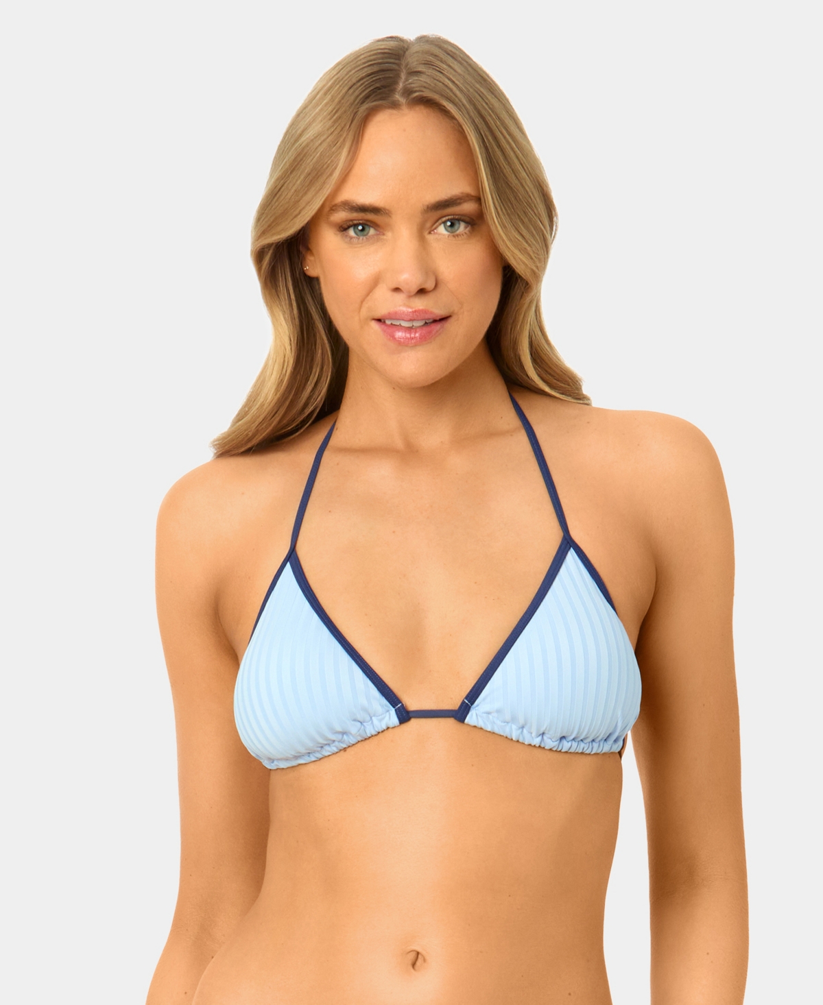 Click here for California Waves Womens Solid Wide Rib Triangle Sw... prices