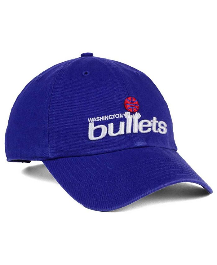 '47 Brand Washington Bullets Hardwood Classics Clean Up Cap - Macy's