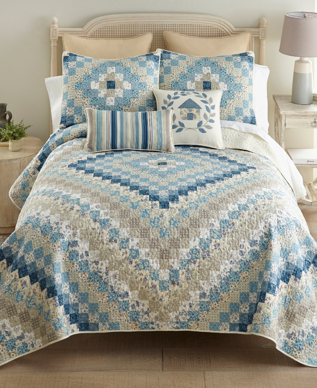 Click here for Donna Sharp Diamond Ultra-Comfort 2-Pc. Quilt Set... prices