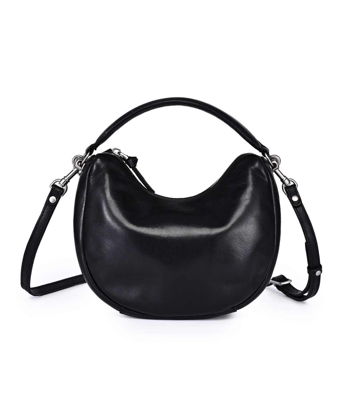 Click here for Old Trend Dahlia Small Top Handle Hobo Bag - Midni... prices