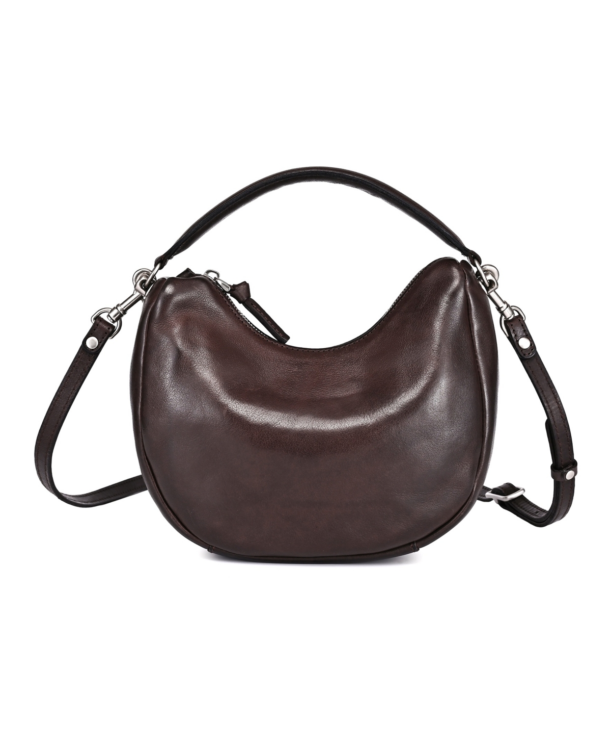 Click here for Old Trend Dahlia Small Top Handle Hobo Bag - Coffe... prices