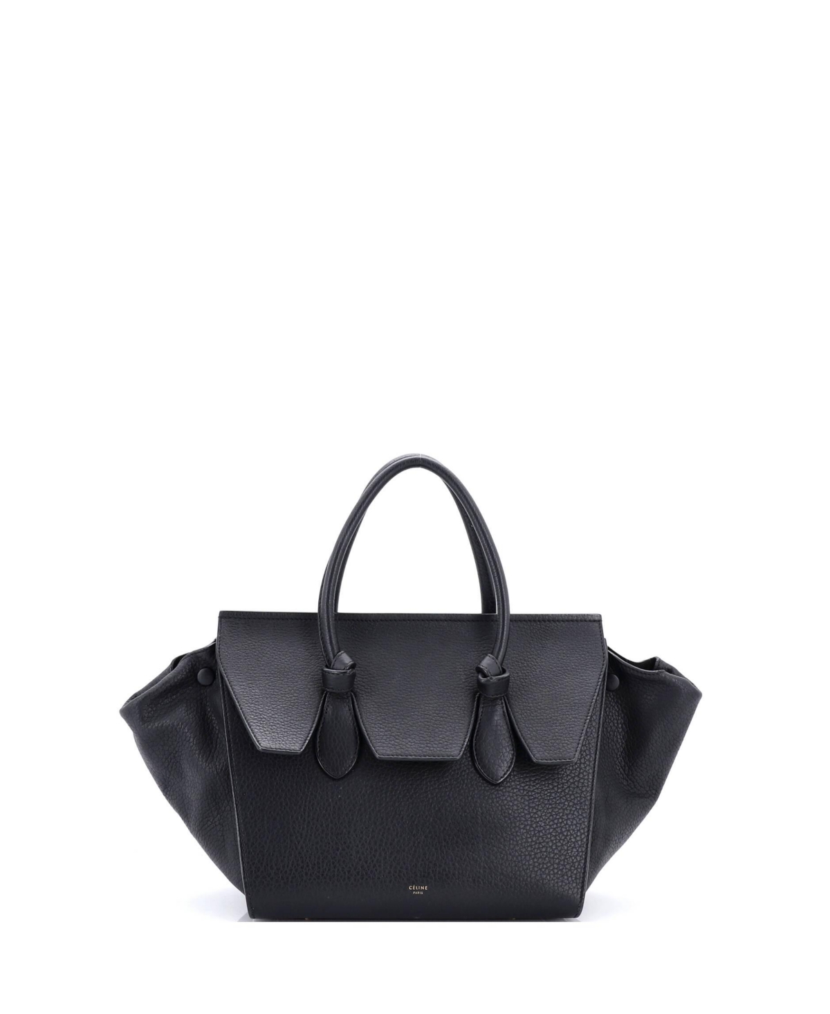 Click here for Pre-Owned Celine Small Tie Knot Tote Grainy Leathe... prices