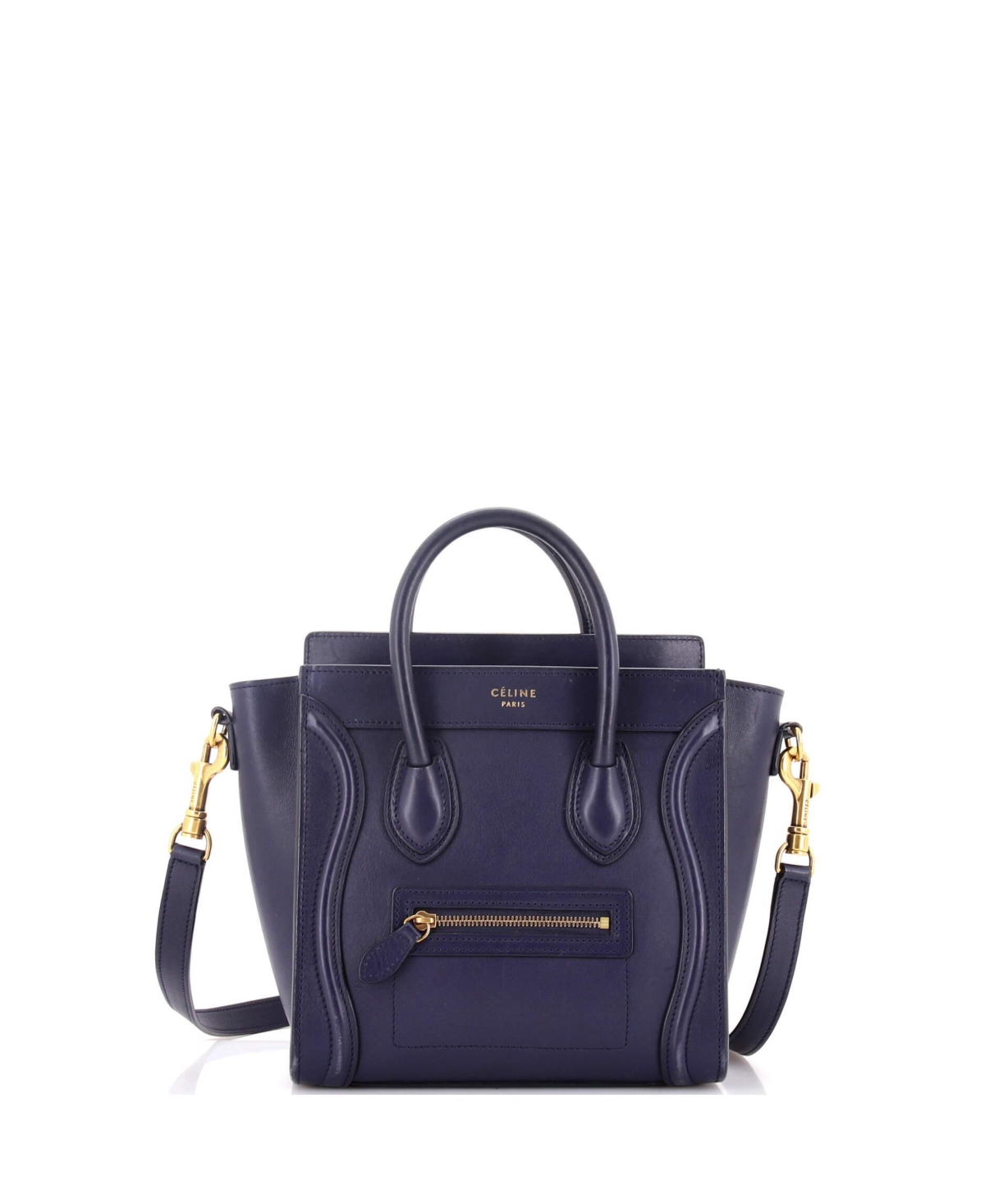 Click here for Pre-Owned Celine Nano Luggage Bag Smooth Leather -... prices