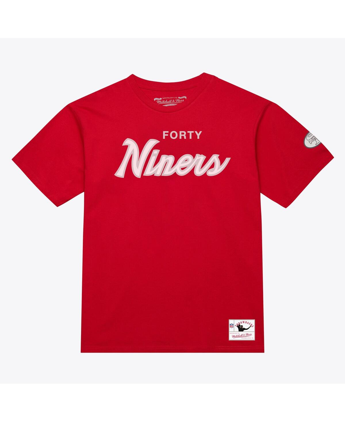Click here for Mitchell & Ness Mens Scarlet San Francisco 49ers H... prices