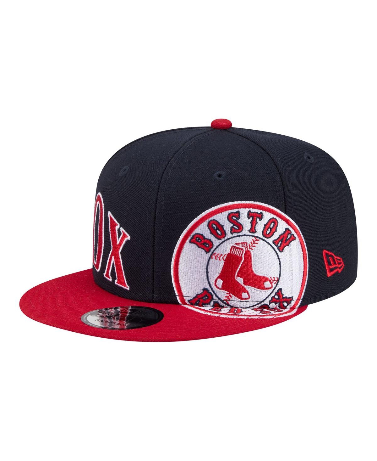 Click here for New Era Mens Navy/Red Boston Red Sox Stretched Two... prices