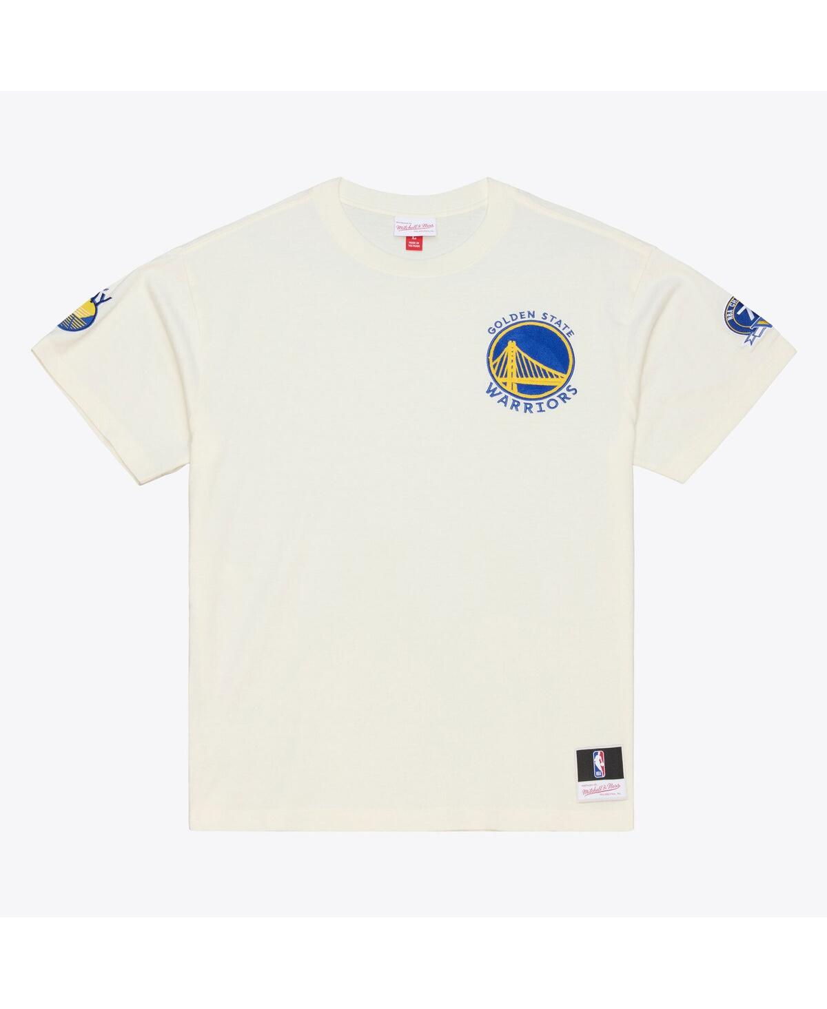 Click here for Mitchell & Ness Mens Cream Golden State Warriors H... prices