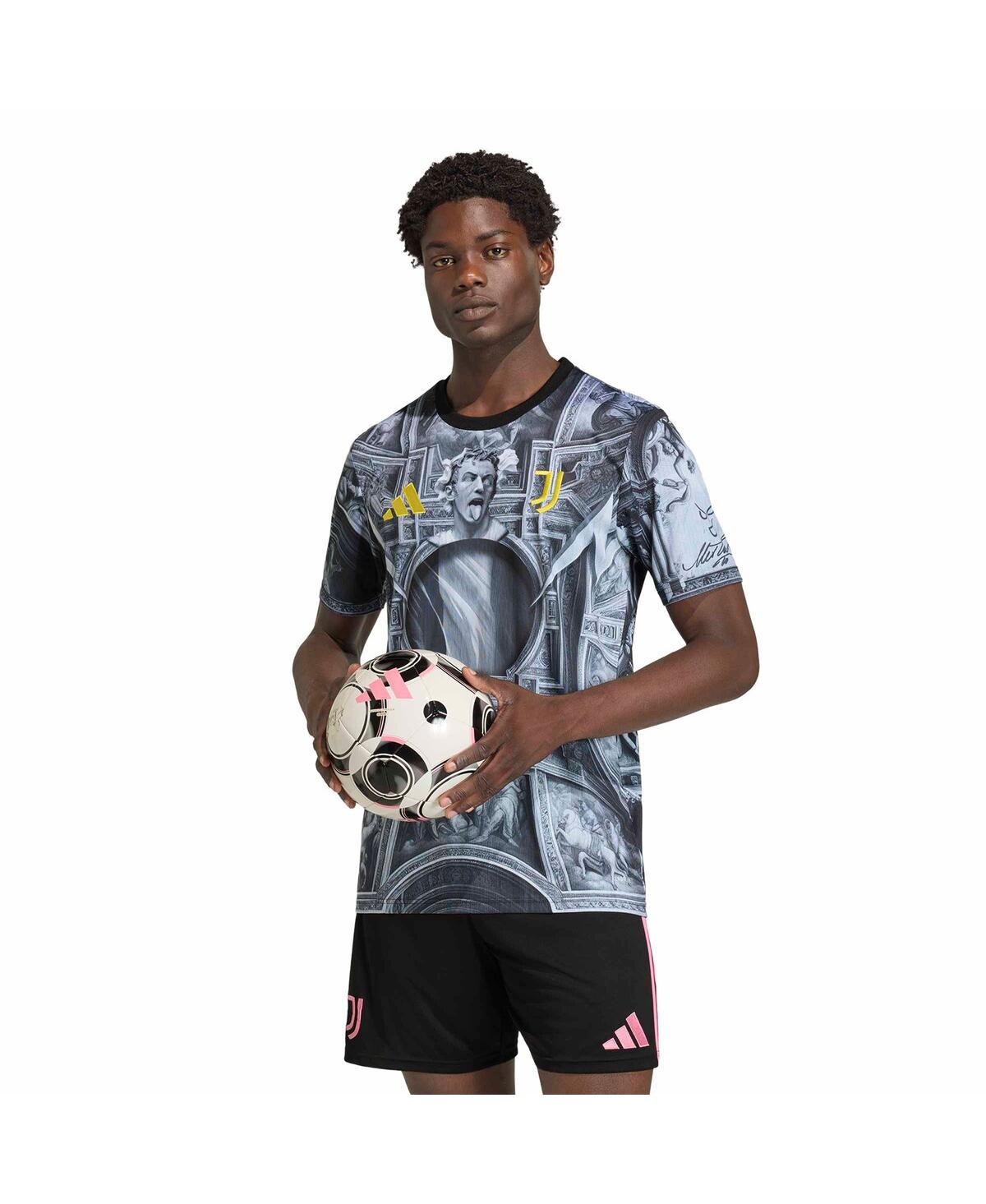 Click here for Adidas Mens Black Juventus 2025/26 Pre-Match Train... prices