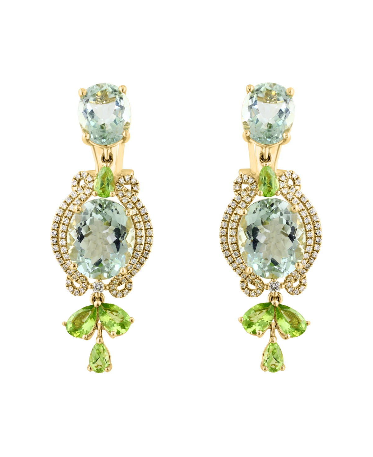 Click here for Lali Jewels Amethyst (1/2 ct. t.w.)  Peridot (1/3... prices
