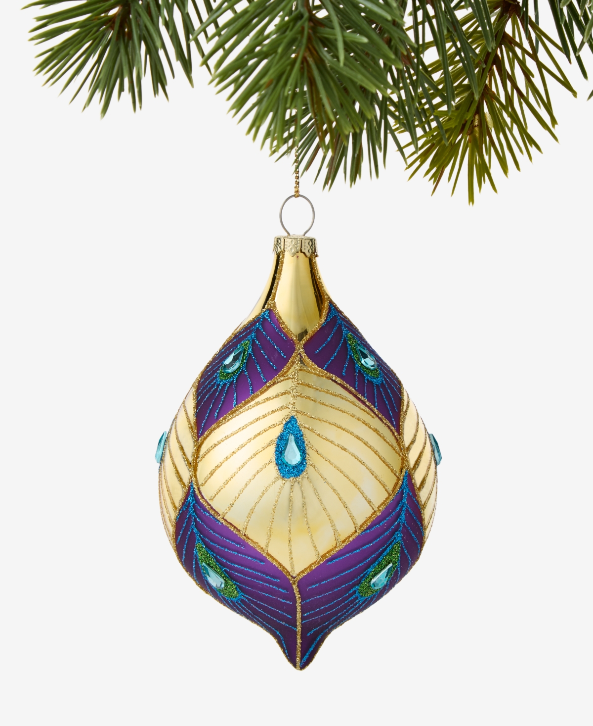 Click here for Holiday Lane Peacock Drop Ornament  Macys Exclusiv... prices