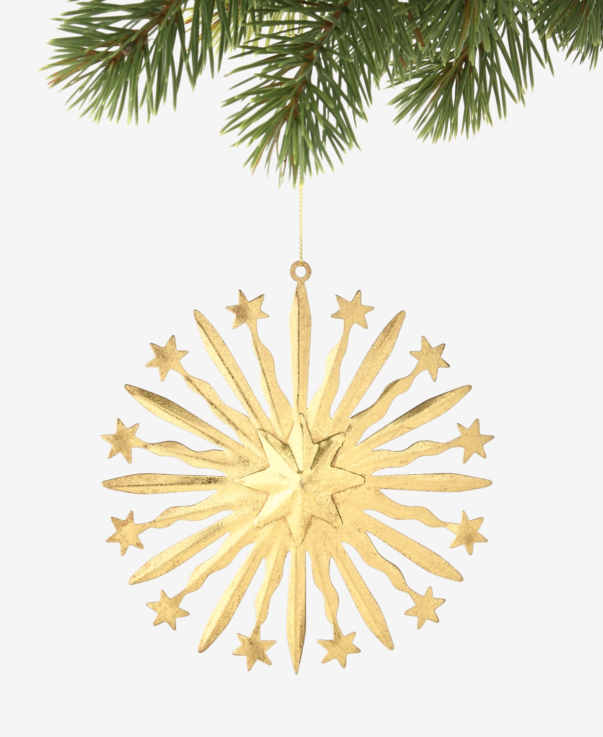 Click here for Holiday Lane Celestial Gems Starburst Ornament  Ma... prices