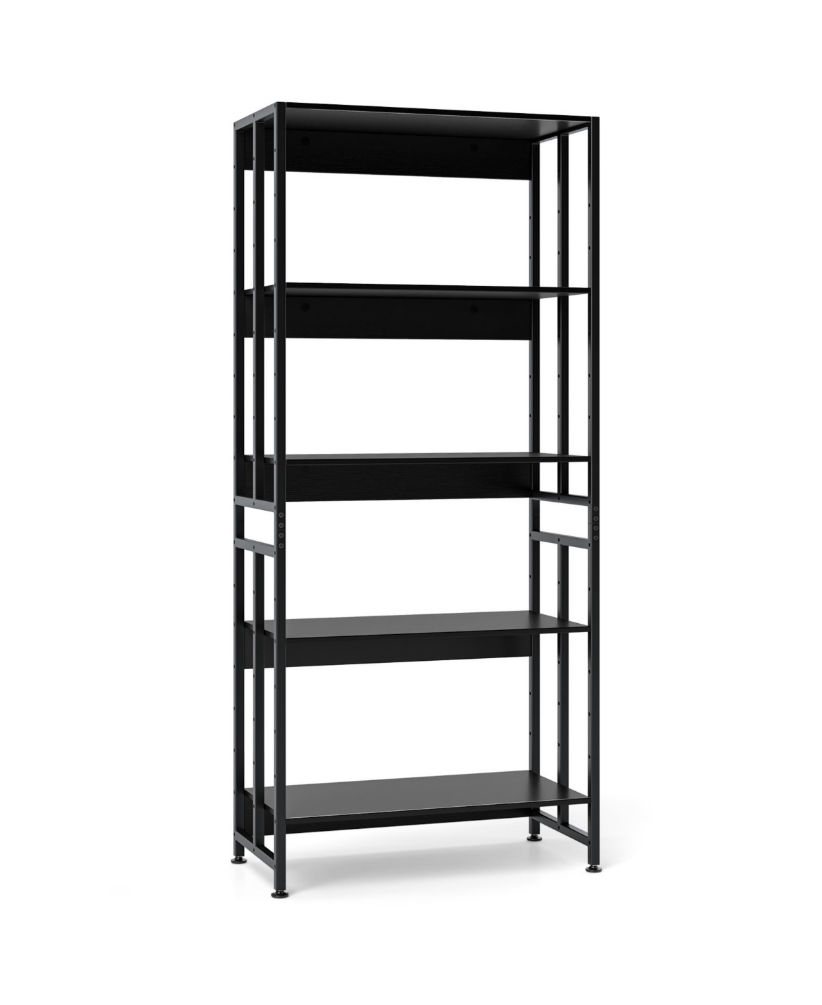 Click here for Slickblue 5-Level Bookcase with Adjustable Tilt St... prices