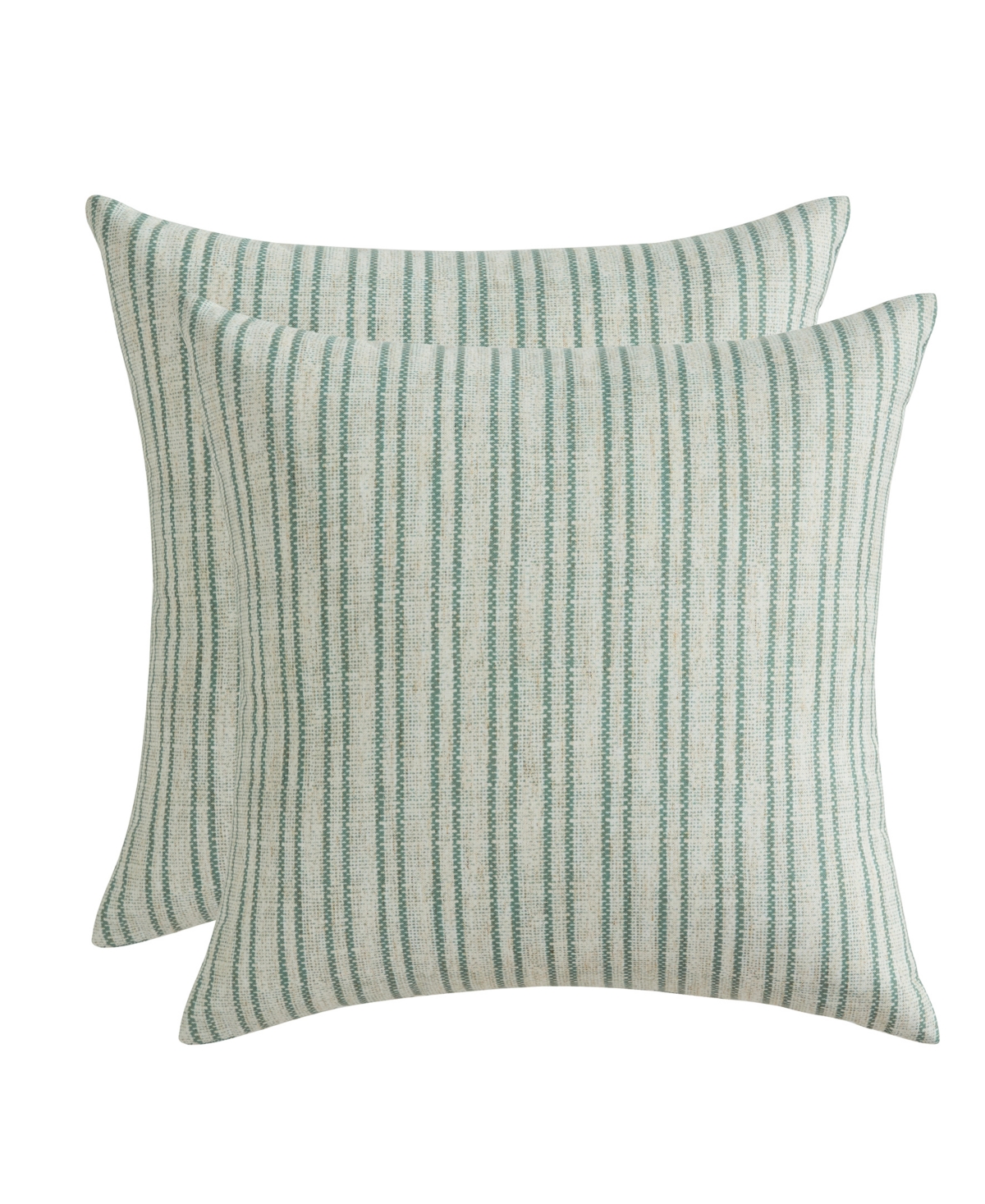 Click here for Palm Aire Cassia 2-Pc. Stripe Cotton Decorative Pi... prices