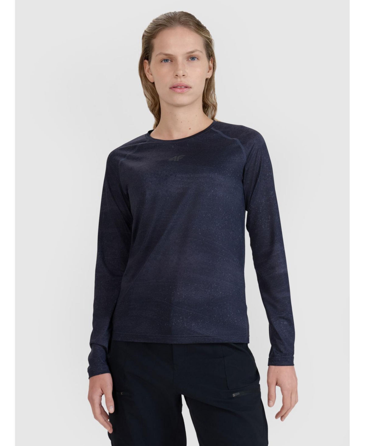 Click here for 4F Womens Quick-Drying Cycling Longsleeve - Blue prices