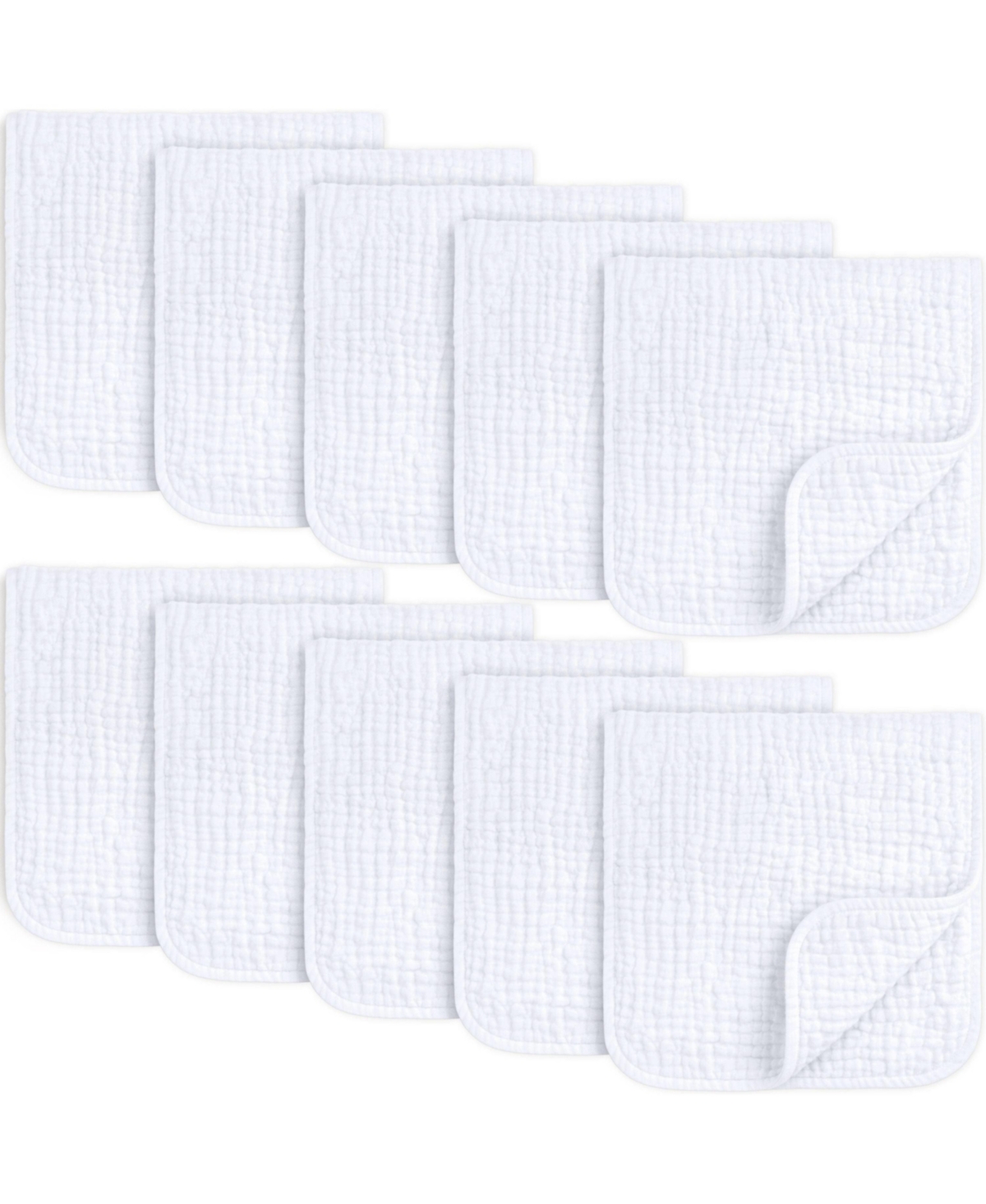 Click here for KeaBabies Kids 10-Pack Lyra Muslin Burp Cloths Boy... prices