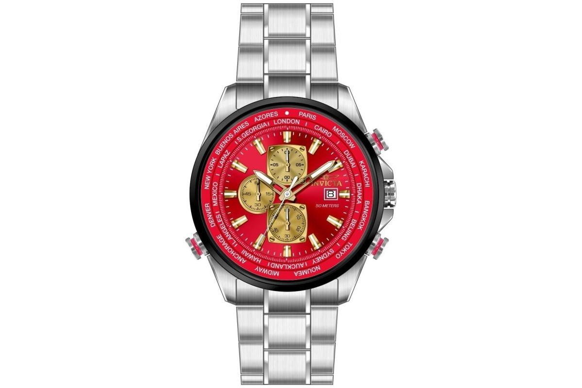 Click here for Invicta Mens 50502 Aviator Quartz VD57 Dial Watch... prices