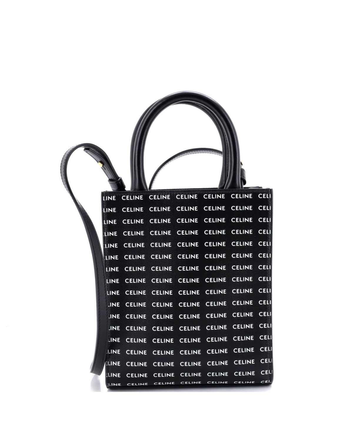 Click here for Pre-Owned Celine Mini Vertical Cabas Tote All Over... prices