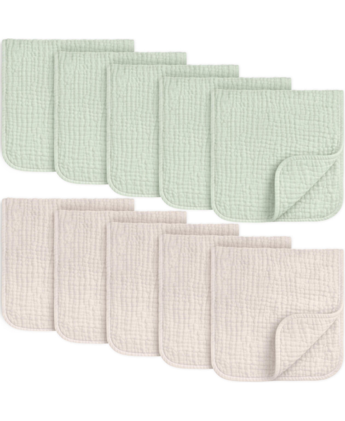 Click here for KeaBabies Kids 10-Pack Lyra Muslin Burp Cloths Bab... prices