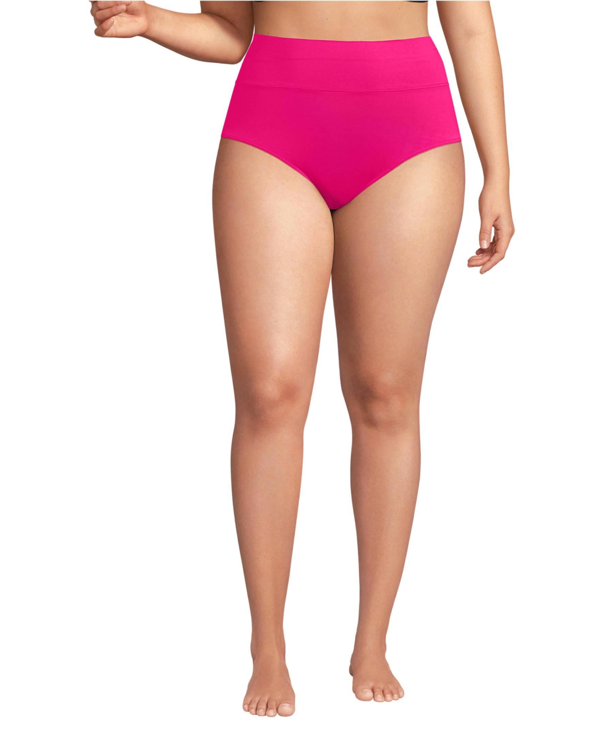 Click here for Lands End Plus Size Pinchless High Waisted Bikini... prices