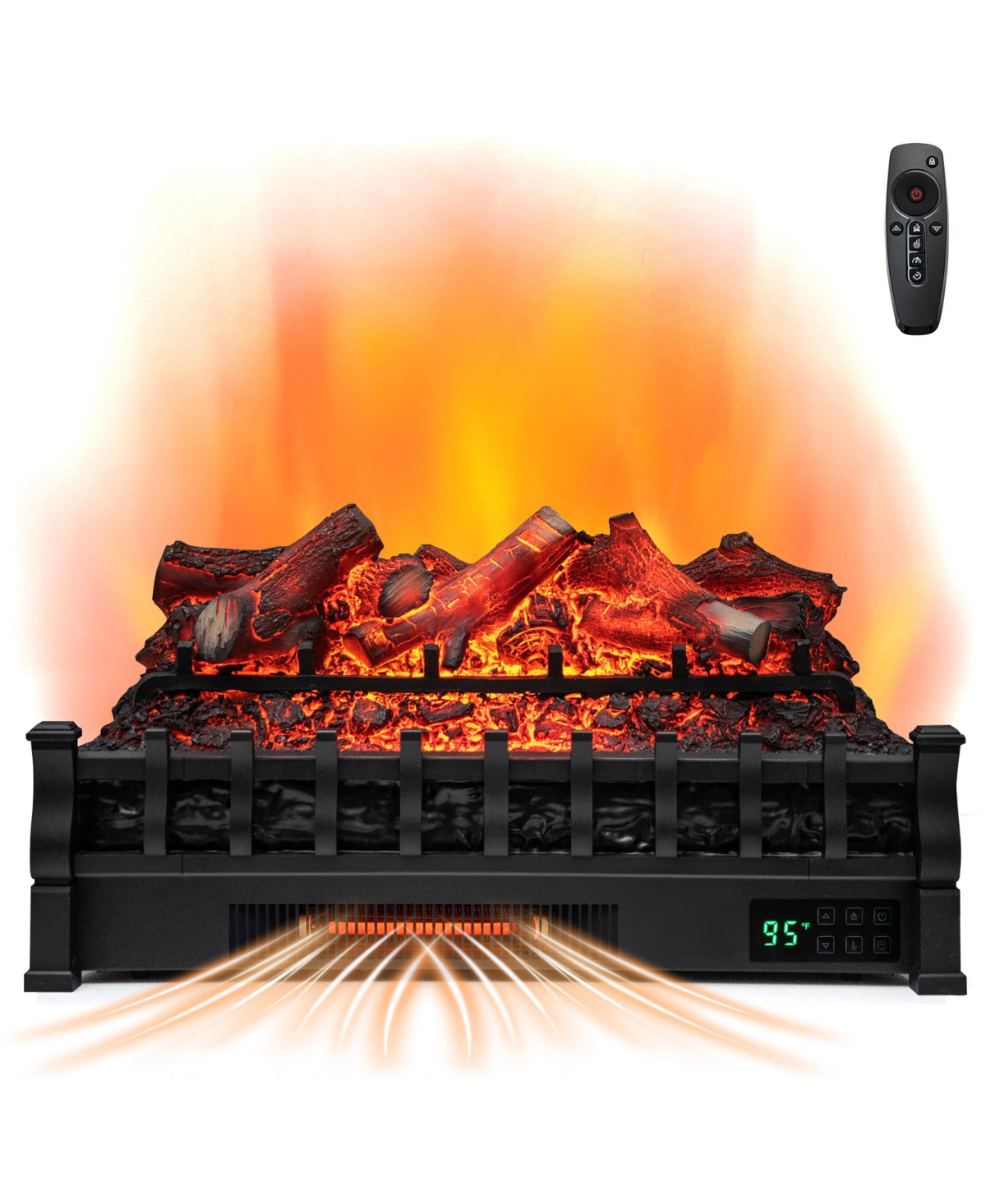 Click here for Gymax 26 Infrared Quartz Electric Fireplace Heater... prices