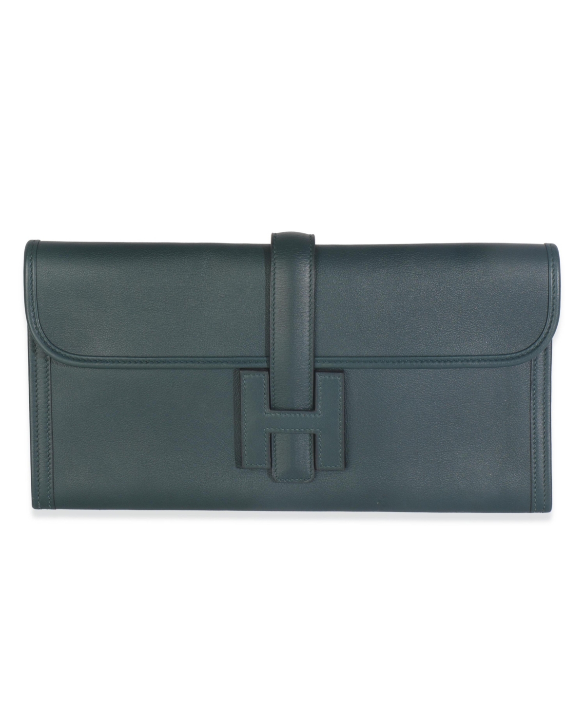 Click here for Pre-Owned HERMES Vert Rousseau Swift Jige Elan 29... prices